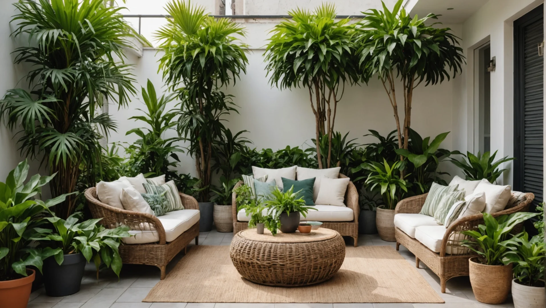 Transformez votre terrasse en oasis avec des plantes faciles